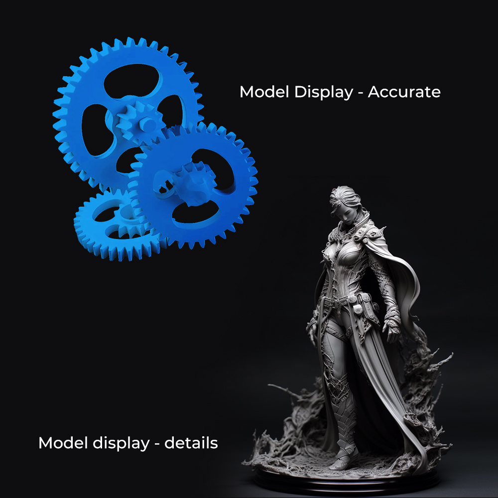 Creality 8K High Precision Resin 1000g Blue - EC 3D Printing Supplies