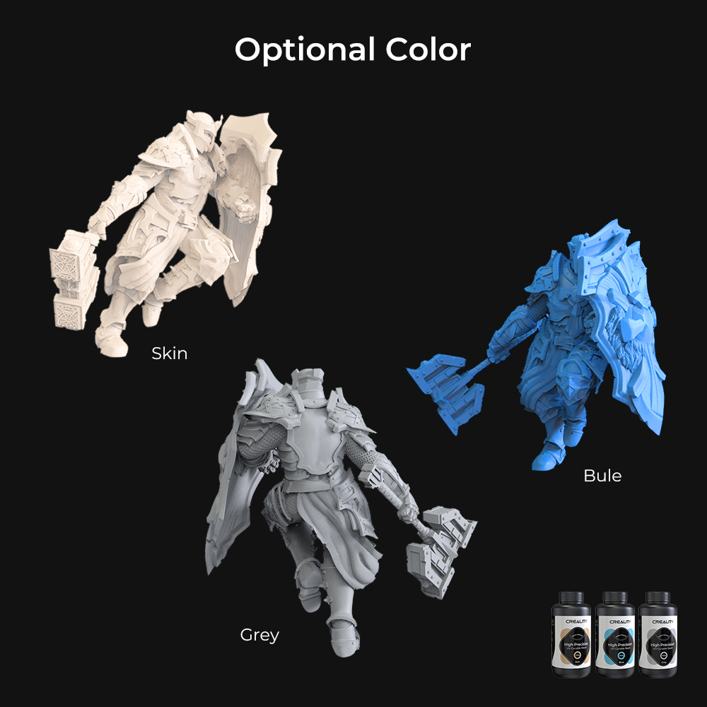 Creality 8K High Precision Resin 1000g Blue - EC 3D Printing Supplies