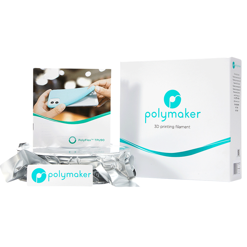 PolyFlex TPU90 1.75mm 750g - EC 3D Printing Supplies