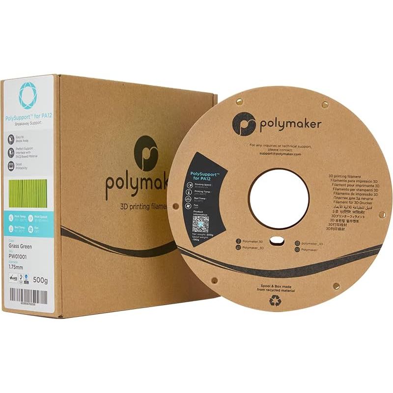 PolySupport for PA12 2.85mm 500g - EC 3D Printing Supplies