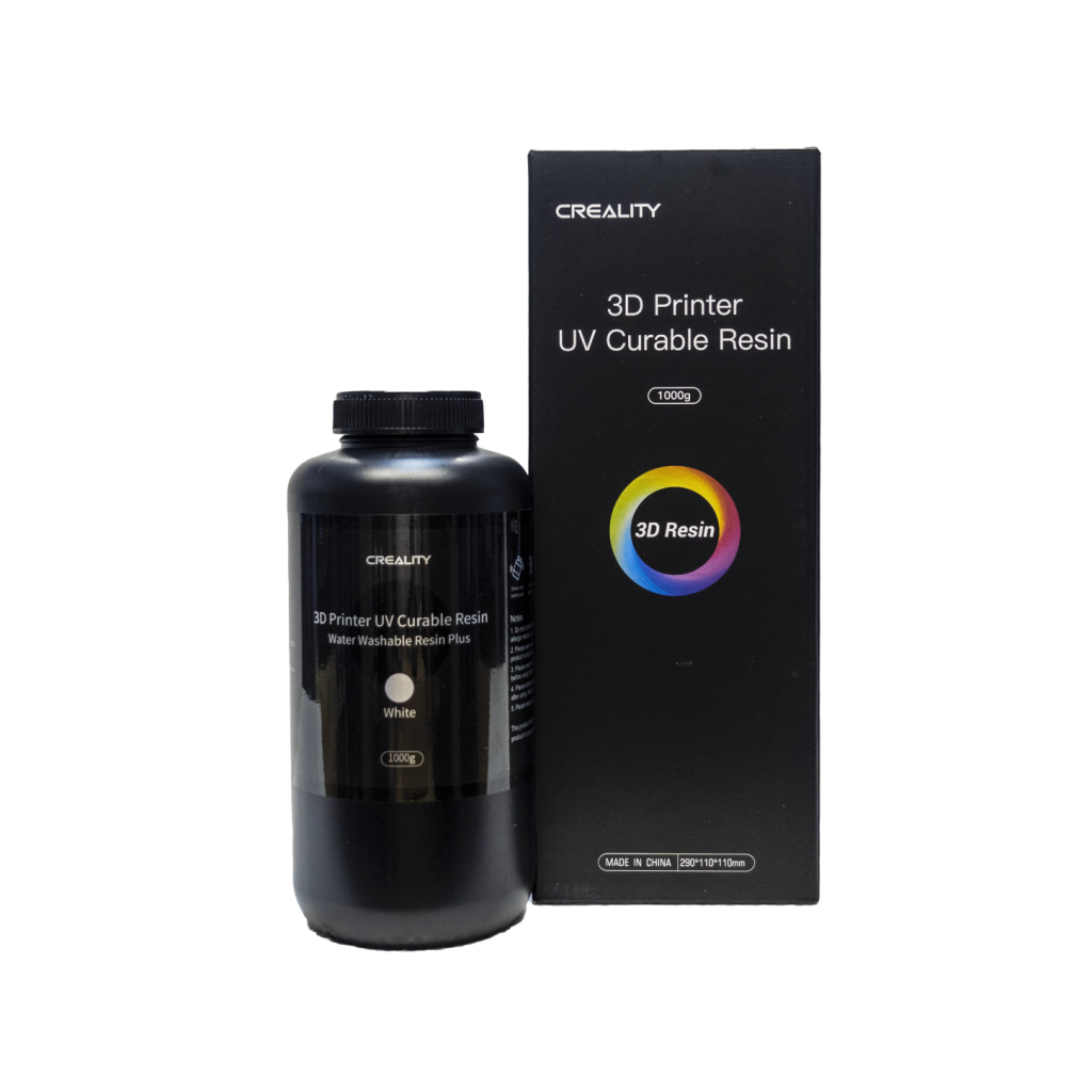 Creality Water Washable Resin Plus - 1000g - EC 3D Printing Supplies