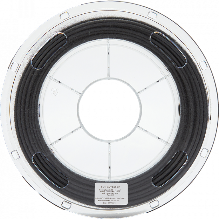 PolyMide PA6-CF 1.75mm 500g - EC 3D Printing Supplies