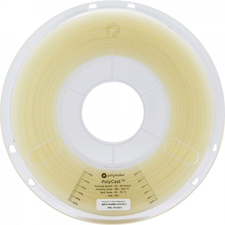 PolyCast 1.75mm 750g - EC 3D Printing Supplies