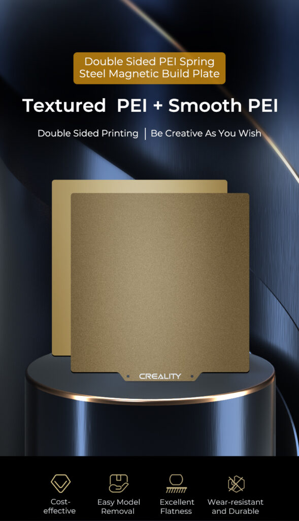 Creality D/Sided Golden PEI Plate Kit - 235 x 235mm - EC 3D Printing ...