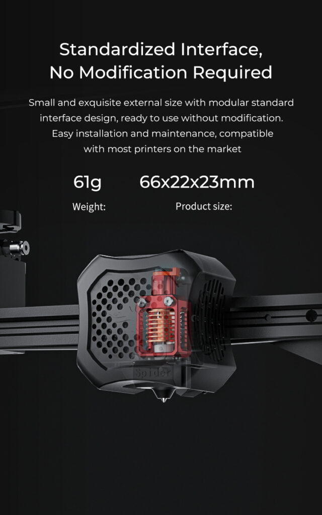 Creality Spider High Temp & High Flow Hotend Pro - EC 3D Printing Supplies