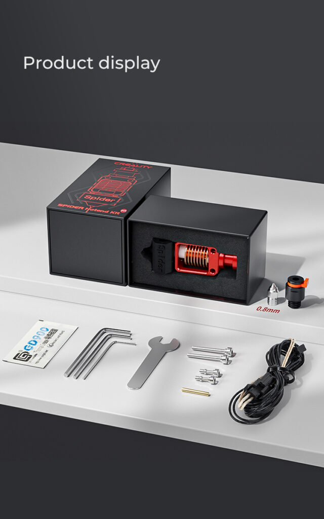 Creality Spider High Temp & High Flow Hotend Pro - EC 3D Printing Supplies