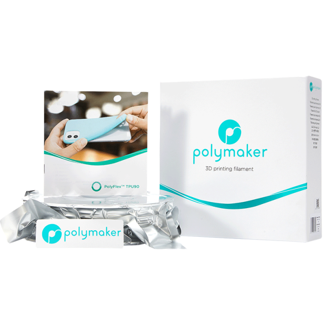 PolyFlex TPU90 1.75mm 750g - EC 3D Printing Supplies
