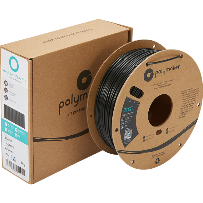 PolyLite PLA Pro 2.85mm 1kg - EC 3D Printing Supplies