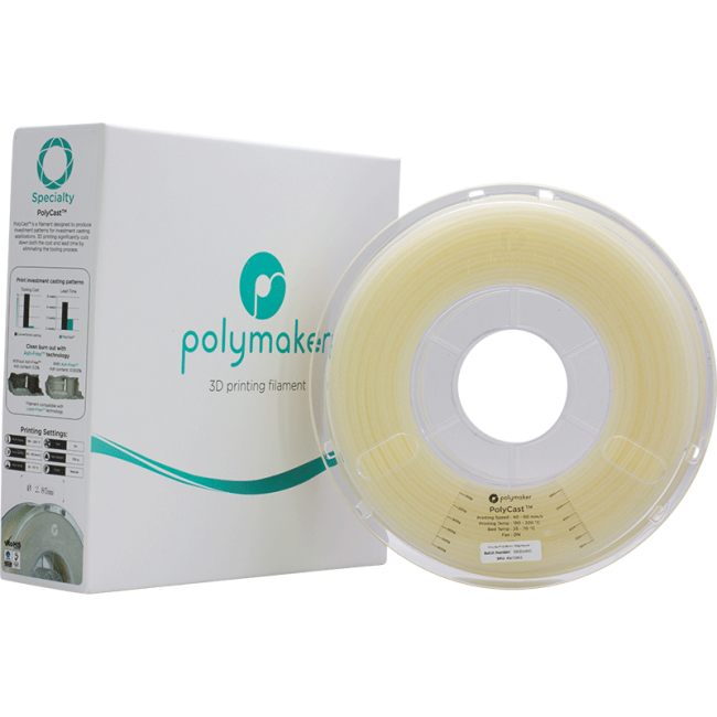 PolyCast 2.85mm 750g - EC 3D Printing Supplies