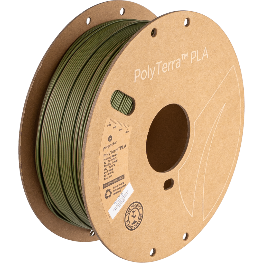 PolyTerra PLA Dual Colours 1.75mm 1kg - EC 3D Printing Supplies