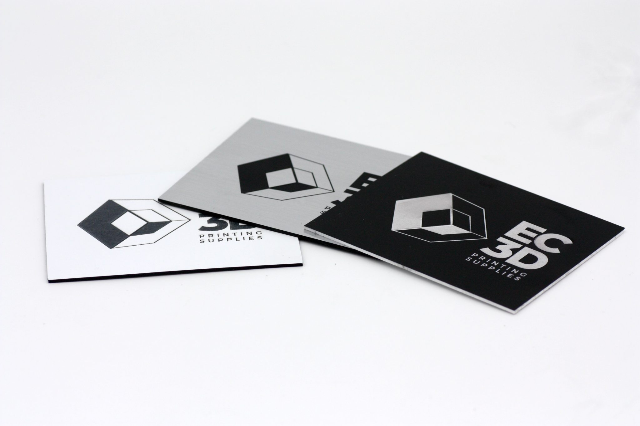 Laser Engraving Plate Black/White- 100 x 80mm - EC 3D Printing Supplies