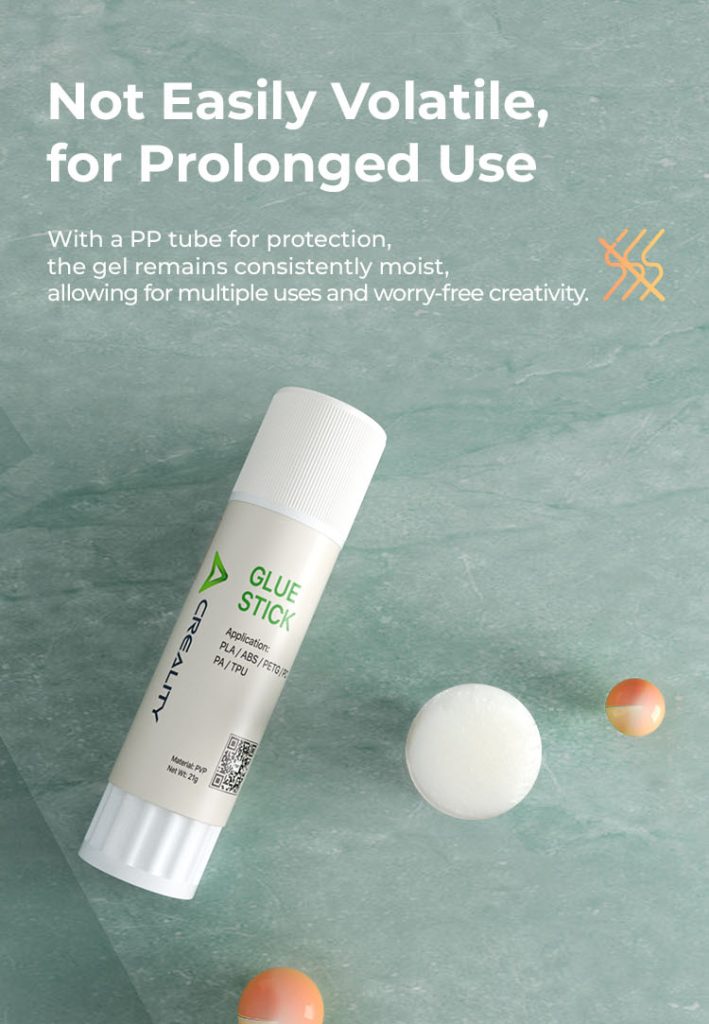 Creality Glue Stick For Build Plate - EC 3D Printing Supplies