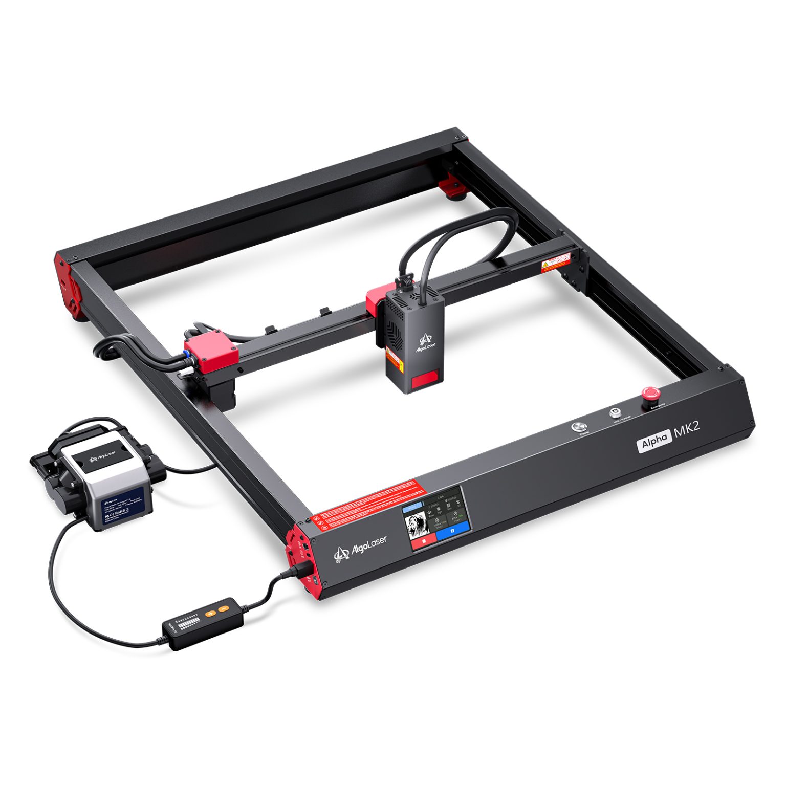 AlgoLaser Alpha 20W MK2 - Laser Engraver - EC 3D Printing Supplies